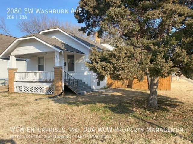 2 BR, 1 BA Apartment 2080 SW Washburn Ave Topeka, KS 66604