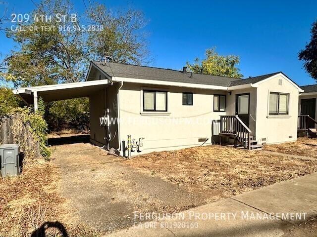 2 BR, 1 BA Apartment 209 4th St B, Wheatland, CA 95692