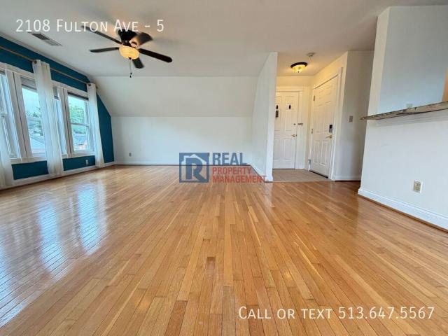 2 BR, 1 BA Apartment 2108 Fulton Ave, Cincinnati, OH 45206