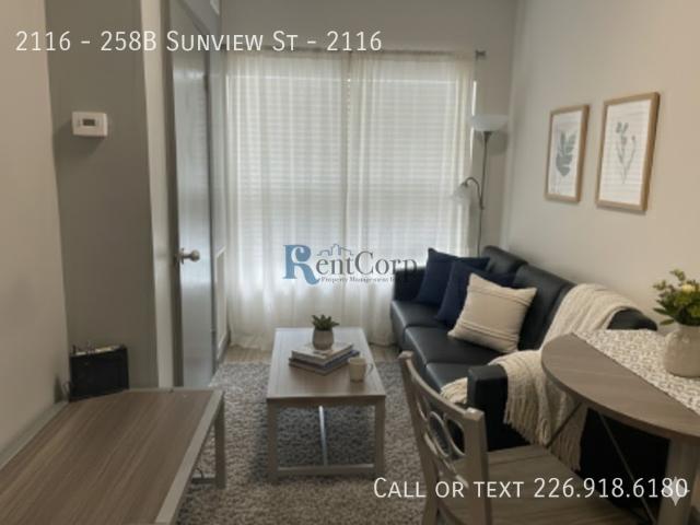 2 BR, 1 BA Apartment 2116 258B Sunview St, Waterloo, ON N2L 0H7