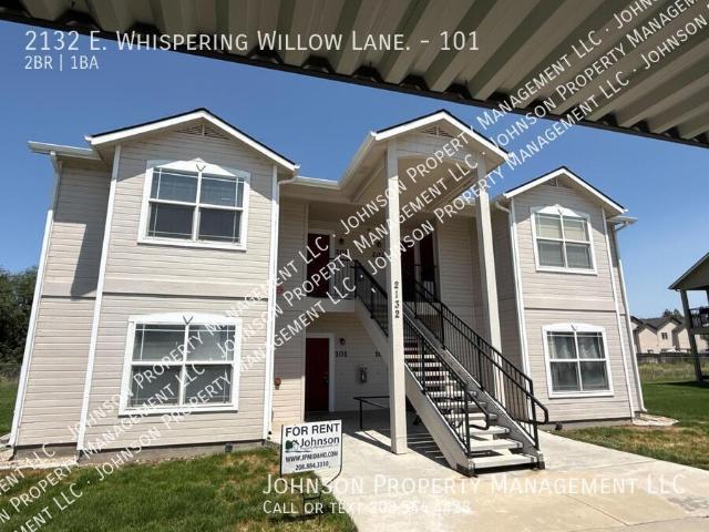 2 BR, 1 BA Apartment 2132 E. Whispering Willow Lane Nampa, ID 83687