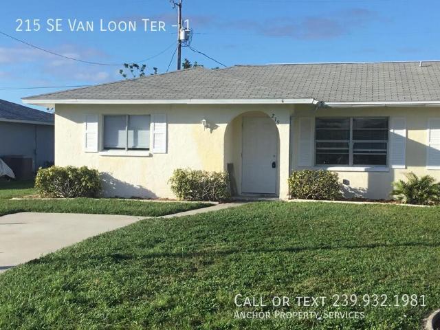 2 BR, 1 BA Apartment 215 SE Van Loon Ter, Cape Coral, FL 33990