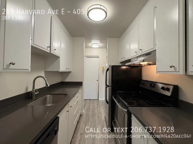 2 BR, 1 BA Apartment 219 Harvard Ave E, Seattle, WA 98102