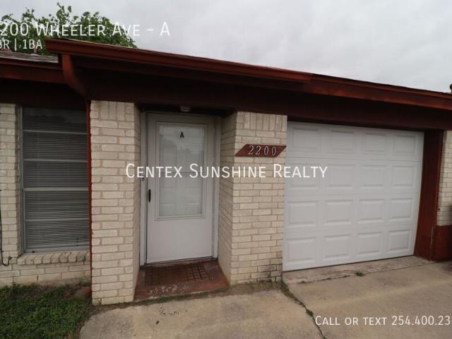 2 BR, 1 BA Apartment 2200 Wheeler Ave, Killeen, TX 76549