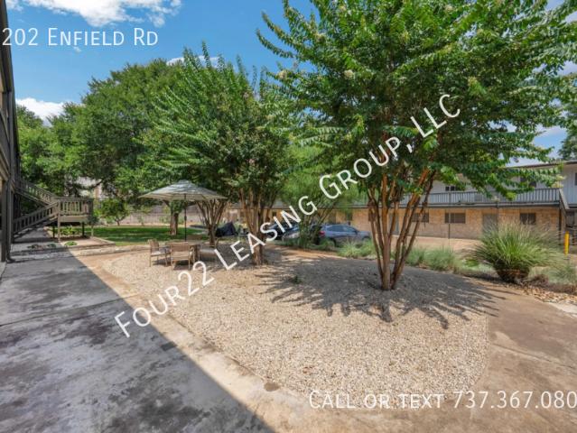 2 BR, 1 BA Apartment 2202 Enfield Rd, Austin, TX 78703