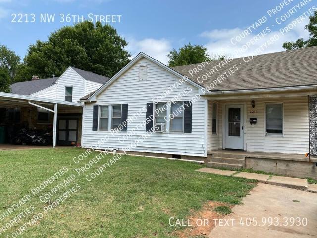 2 BR, 1 BA Apartment 2213 NW 36th Street, Oklahoma City, OK 73112