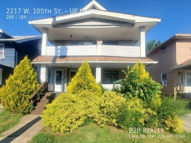 2 BR, 1 BA Apartment 2217 W. 105th St Cleveland, OH 44102