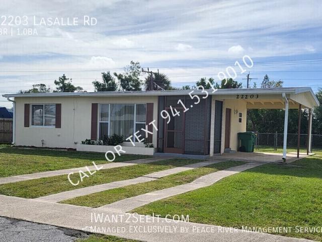 2 BR, 1 BA Apartment 22203 Lasalle Rd, Port Charlotte, FL 33952
