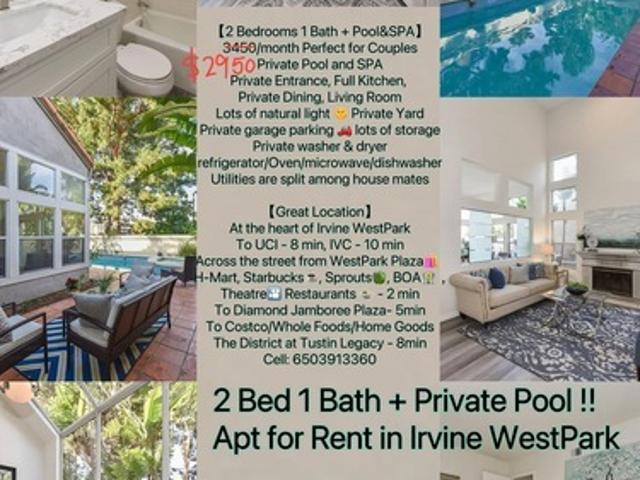 2 BR, 1 BA Apartment 22 Toscany, Unit Room D, Irvine, CA 92614