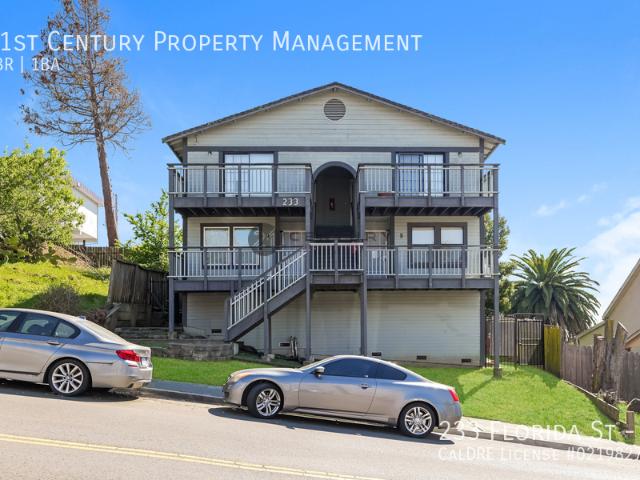 2 BR, 1 BA Apartment 233 Florida St, Vallejo, CA 94590