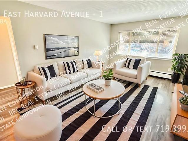 2 BR, 1 BA Apartment 2305 East Harvard Avenue, Denver, CO 80210