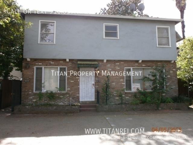 2 BR, 1 BA Apartment 2320 G Street, Sacramento, CA 95816