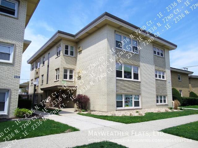 2 BR, 1 BA Apartment 2336 N. 72nd Ct Elmwood Park, IL 60707