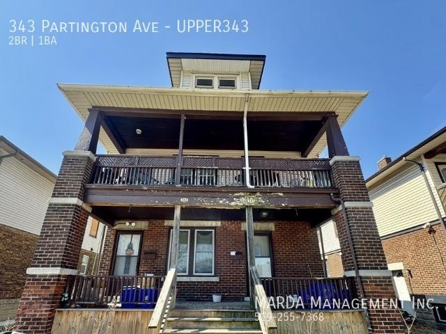 2 BR, 1 BA Apartment 343 Partington Ave, Windsor, ON N9B 2N4