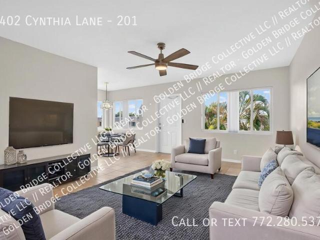 2 BR, 1 BA Apartment 3402 Cynthia Lane, Lake Worth Beach, FL 33461