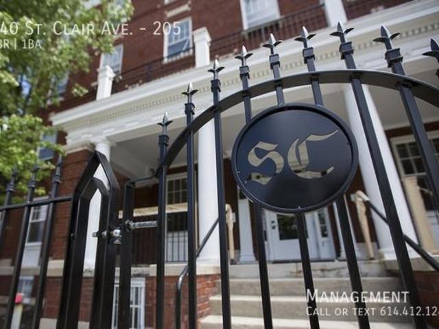 2 BR, 1 BA Apartment 340 St. Clair Ave Columbus, OH 43203