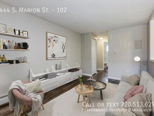 2 BR, 1 BA Apartment 3444 S. Marion St Englewood, CO 80113