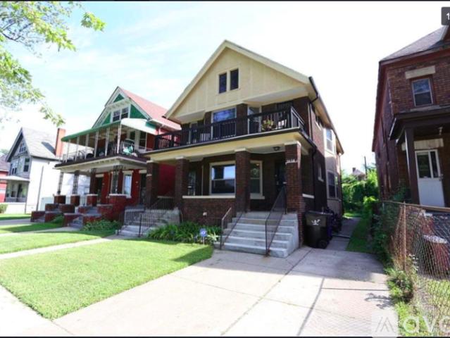2 BR, 1 BA Apartment 3460 Field Street, Unit Upper, Detroit, MI 48214