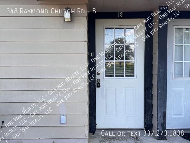 2 BR, 1 BA Apartment 348 Raymond Church Rd, Elton, LA 70532