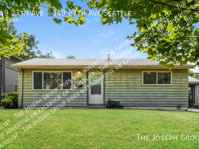 2 BR, 1 BA Apartment 349 27th Ave, Seattle, WA 98122