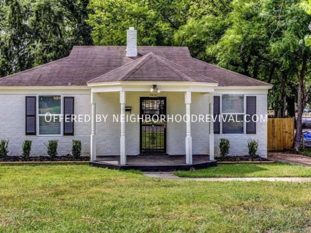 2 BR, 1 BA Apartment 3513 Carrington Rd, Memphis, TN 38111