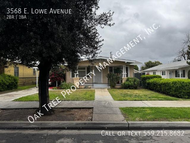 2 BR, 1 BA Apartment 3568 E. Lowe Avenue, Fresno, CA 93702