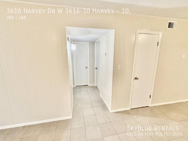 2 BR, 1 BA Apartment 3616 Harvey Dr W 3616 10 Harvey, McAllen, TX 78501