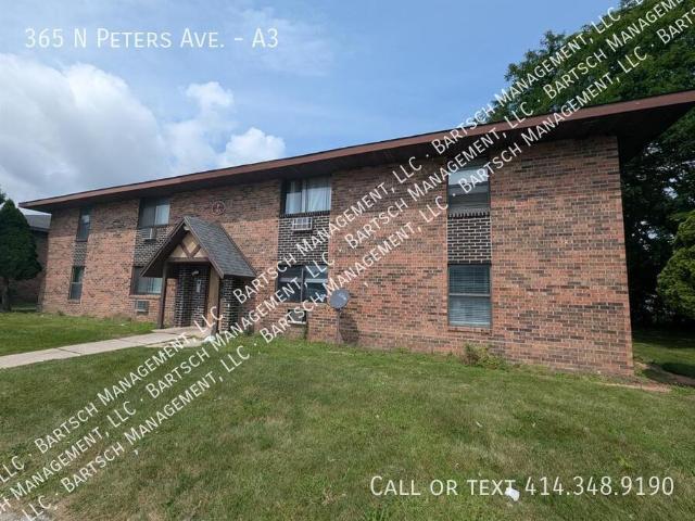 2 BR, 1 BA Apartment 365 N Peters Ave Fond du Lac, WI 54935