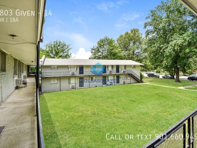 2 BR, 1 BA Apartment 3803 Given, Memphis, TN 38122