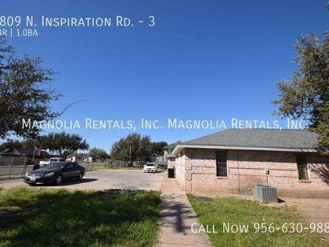 2 BR, 1 BA Apartment 3809 N. Inspiration Rd Mission, TX 78573