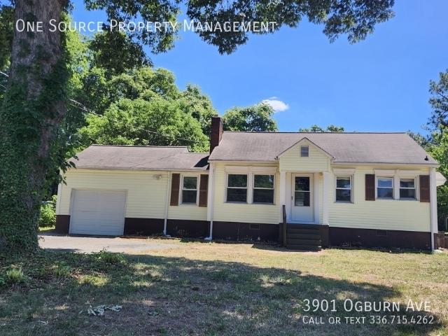 2 BR, 1 BA Apartment 3901 Ogburn Ave, Winston Salem, NC 27105