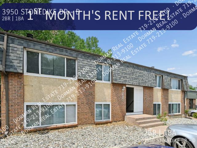 2 BR, 1 BA Apartment 3950 STONEDIKE DR, COLORADO SPRINGS, CO 80907