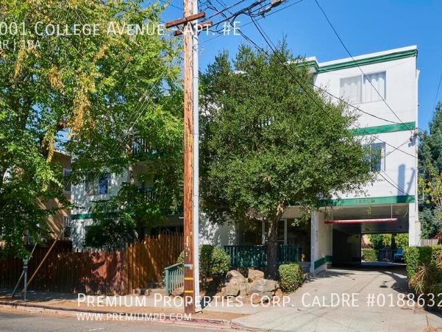 2 BR, 1 BA Apartment 3001 College Avenue, Berkeley, CA 94705