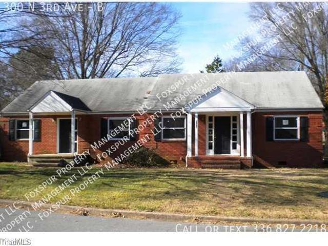 2 BR, 1 BA Apartment 300 N 3rd Ave, Mayodan, NC 27027