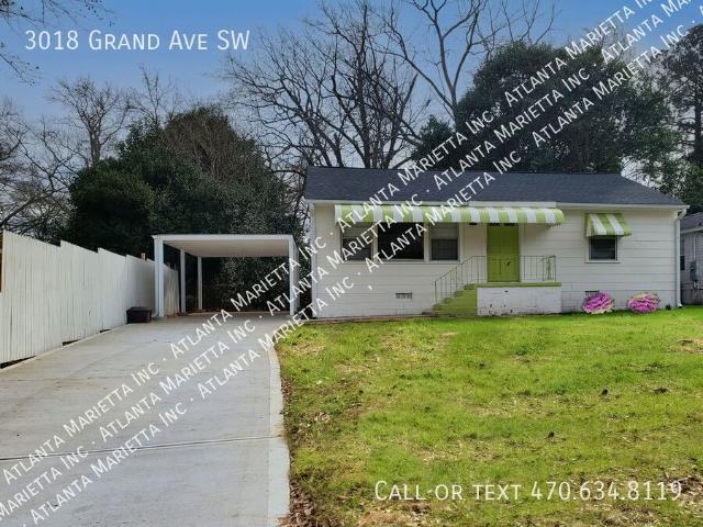 2 BR, 1 BA Apartment 3018 Grand Ave SW, Atlanta, GA 30315