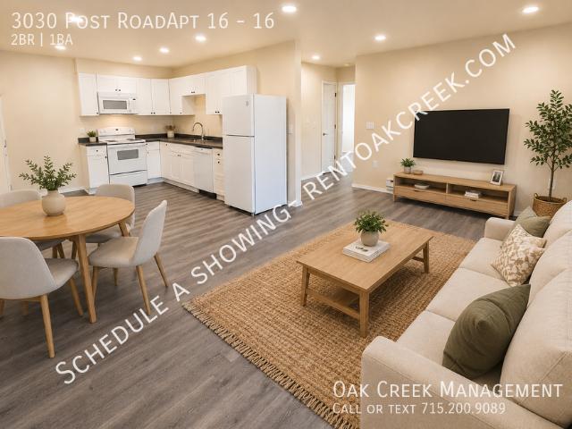 2 BR, 1 BA Apartment 3030 Post RoadApt 16, Stevens Point, WI 54481