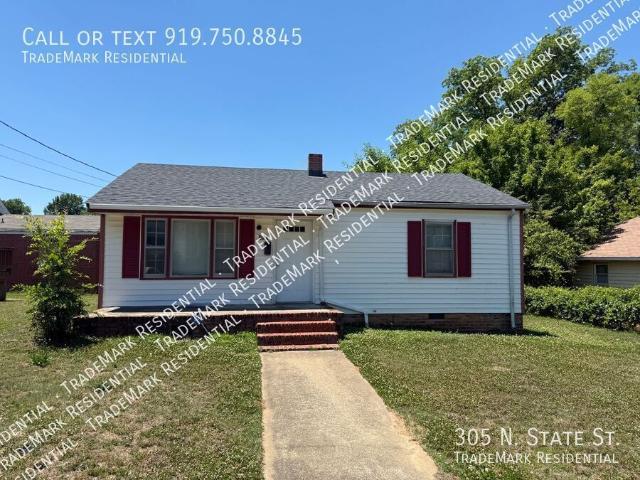 2 BR, 1 BA Apartment 305 N. State St Raleigh, NC 27601