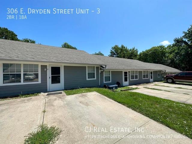 2 BR, 1 BA Apartment 306 E. Dryden Street Unit, Odessa, MO 64076