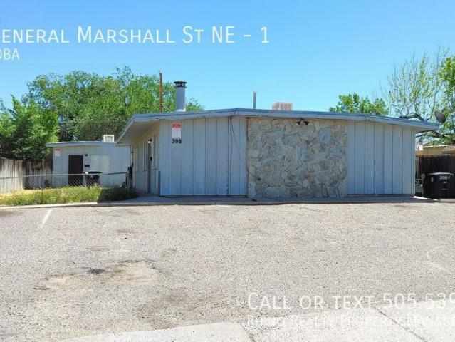 2 BR, 1 BA Apartment 308 General Marshall St NE, Albuquerque, NM 87123