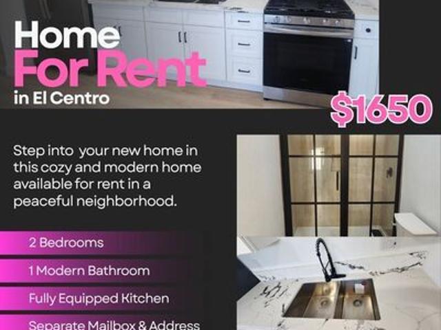 2 BR, 1 BA Apartment 313 Magnolia Ave REAR, El Centro, CA 92243