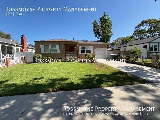 2 BR, 1 BA Apartment 3107 Jeffries Ave, Burbank, CA 91505