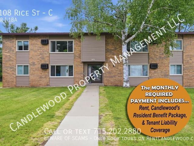 2 BR, 1 BA Apartment 3108 Rice St, Stevens Point, WI 54481