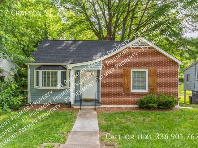 2 BR, 1 BA Apartment 317 Crafton St, Winston Salem, NC 27103