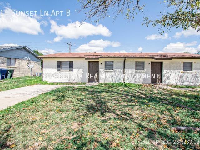 2 BR, 1 BA Apartment 314 Sunset Ln Apt B, Copperas Cove, TX 76522