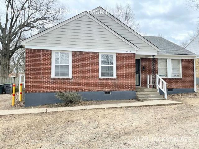 2 BR, 1 BA Apartment 3179 Jackson Ave Memphis, TN 38112