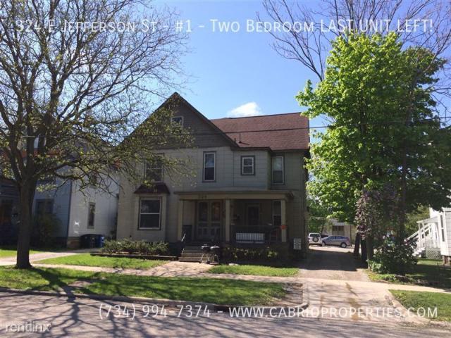 2 BR, 1 BA Apartment 324 E Jefferson St, Ann Arbor, MI 48104