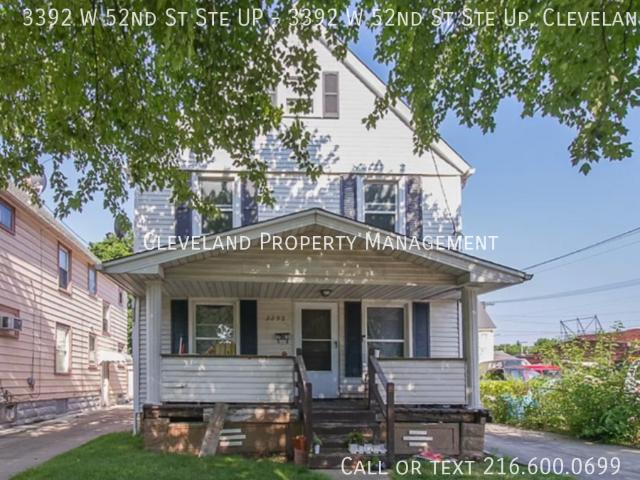 2 BR, 1 BA Apartment 3392 W 52nd St Ste UP, Cleveland, OH 44102