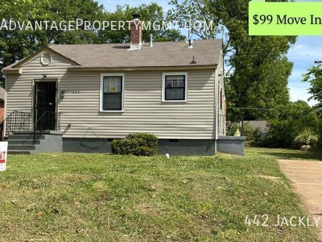 2 BR, 1 BA Apartment 442 Jacklyn Ave Memphis, TN 38106
