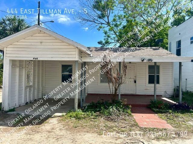 2 BR, 1 BA Apartment 444 East Tillman Ave Lake Wales, FL 33853