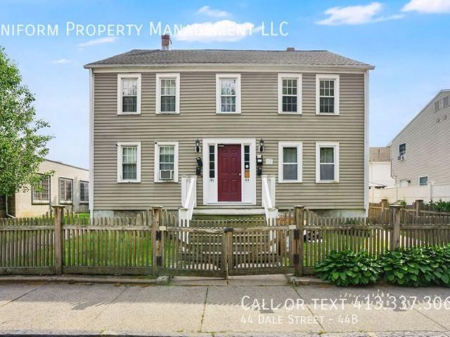 2 BR, 1 BA Apartment 44 Dale Street, Springfield, MA 01105
